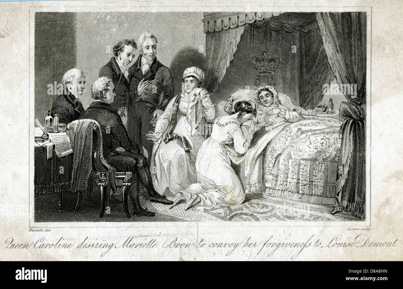 QUEEN CAROLINE DIES Stock Photo - Alamy