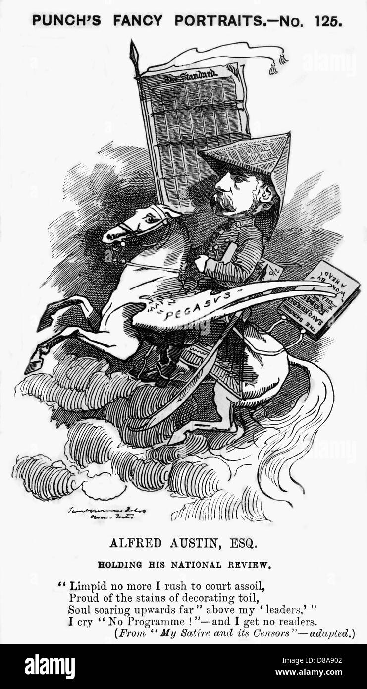 ALFRED AUSTIN (PUNCH Stock Photo - Alamy