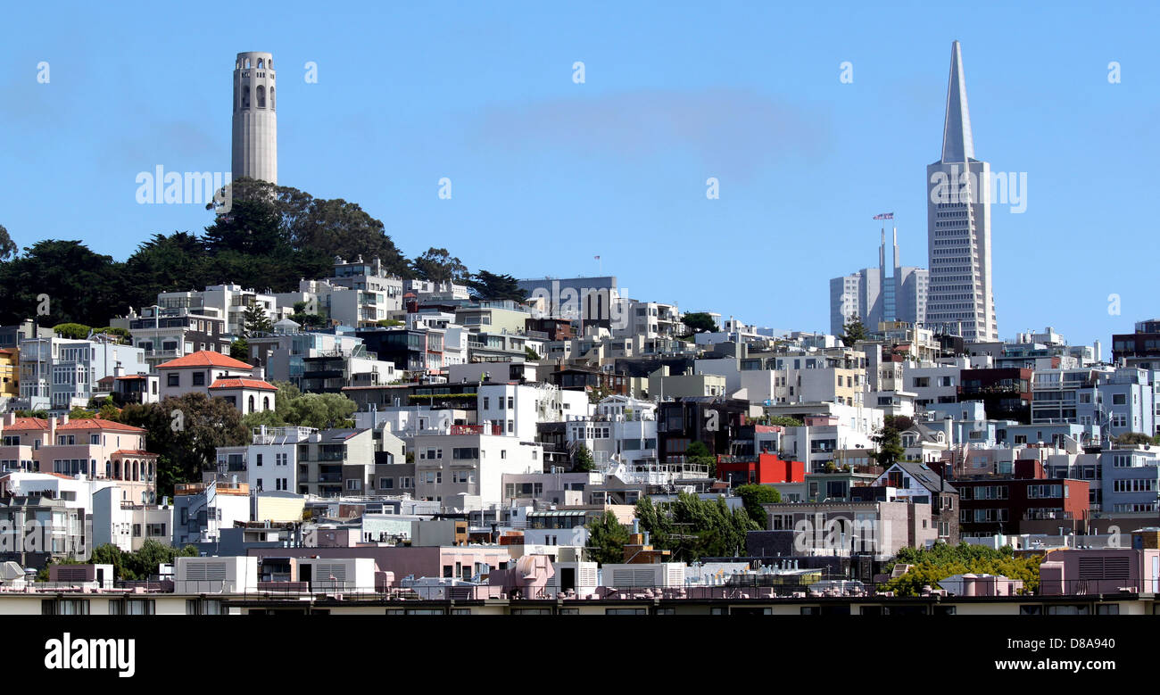 Coit tower history hi-res stock photography and images - Alamy