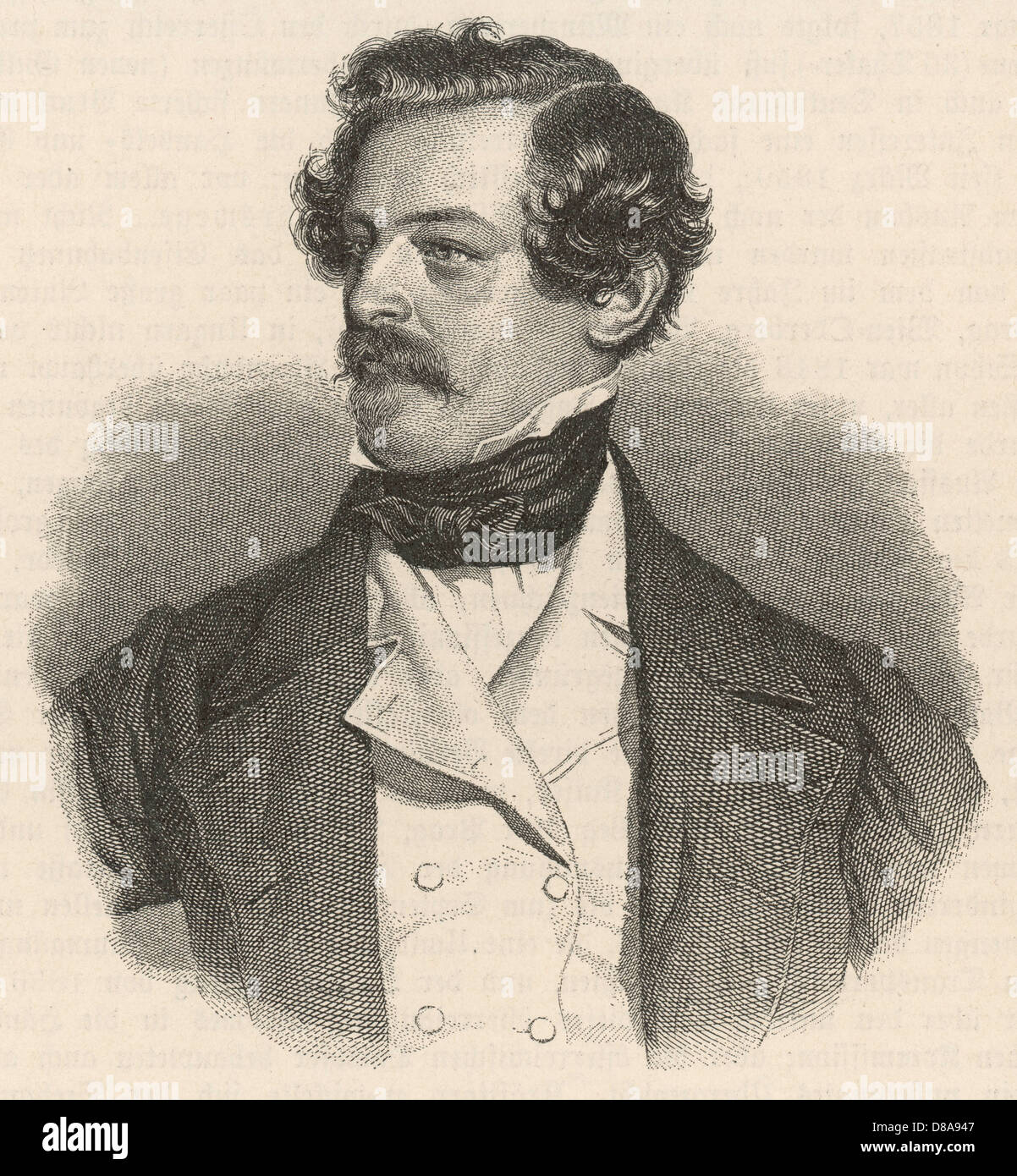 Alexander Baron Bach Stock Photo - Alamy