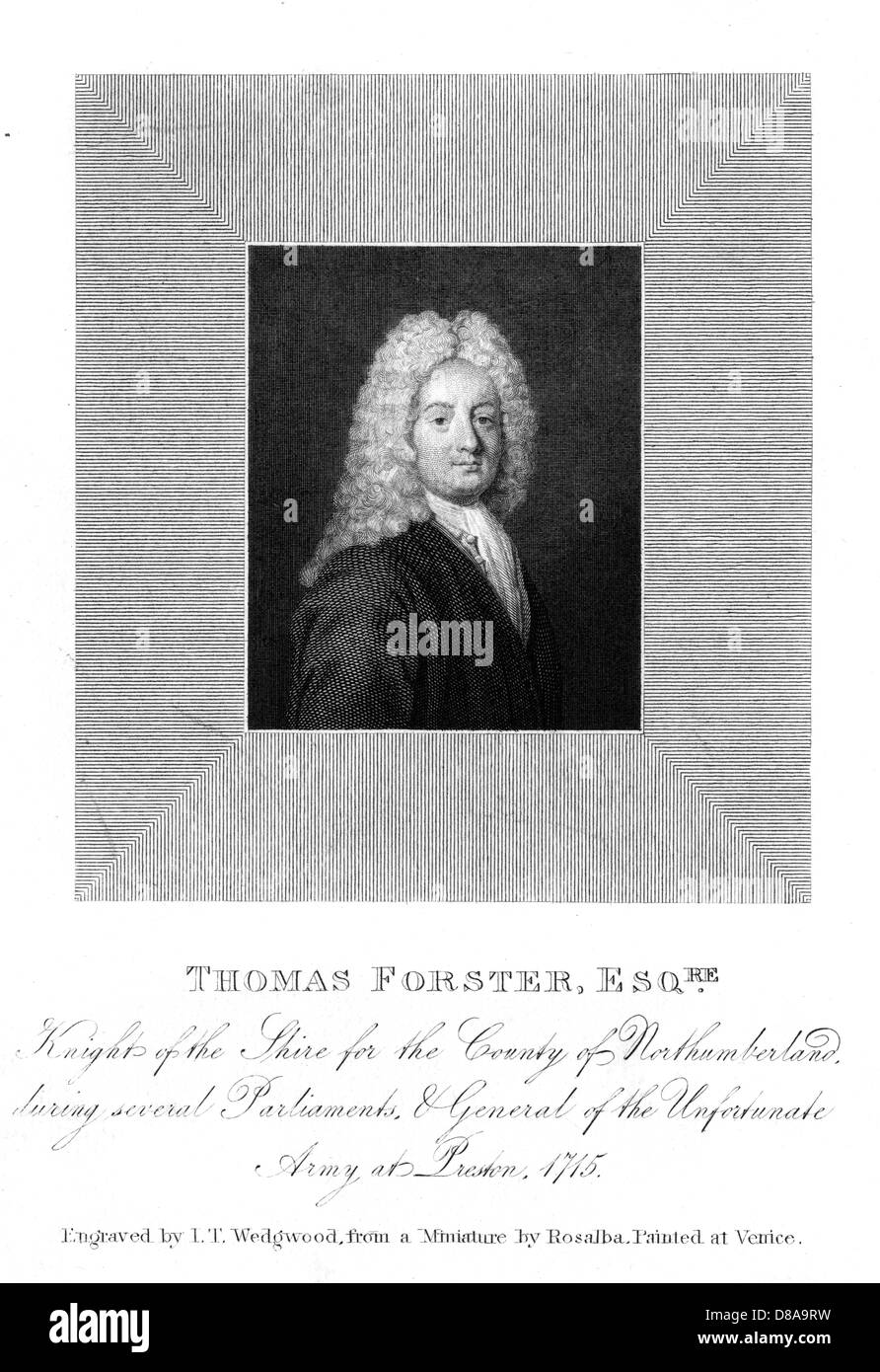 THOMAS FORSTER, JACOBITE Stock Photo - Alamy