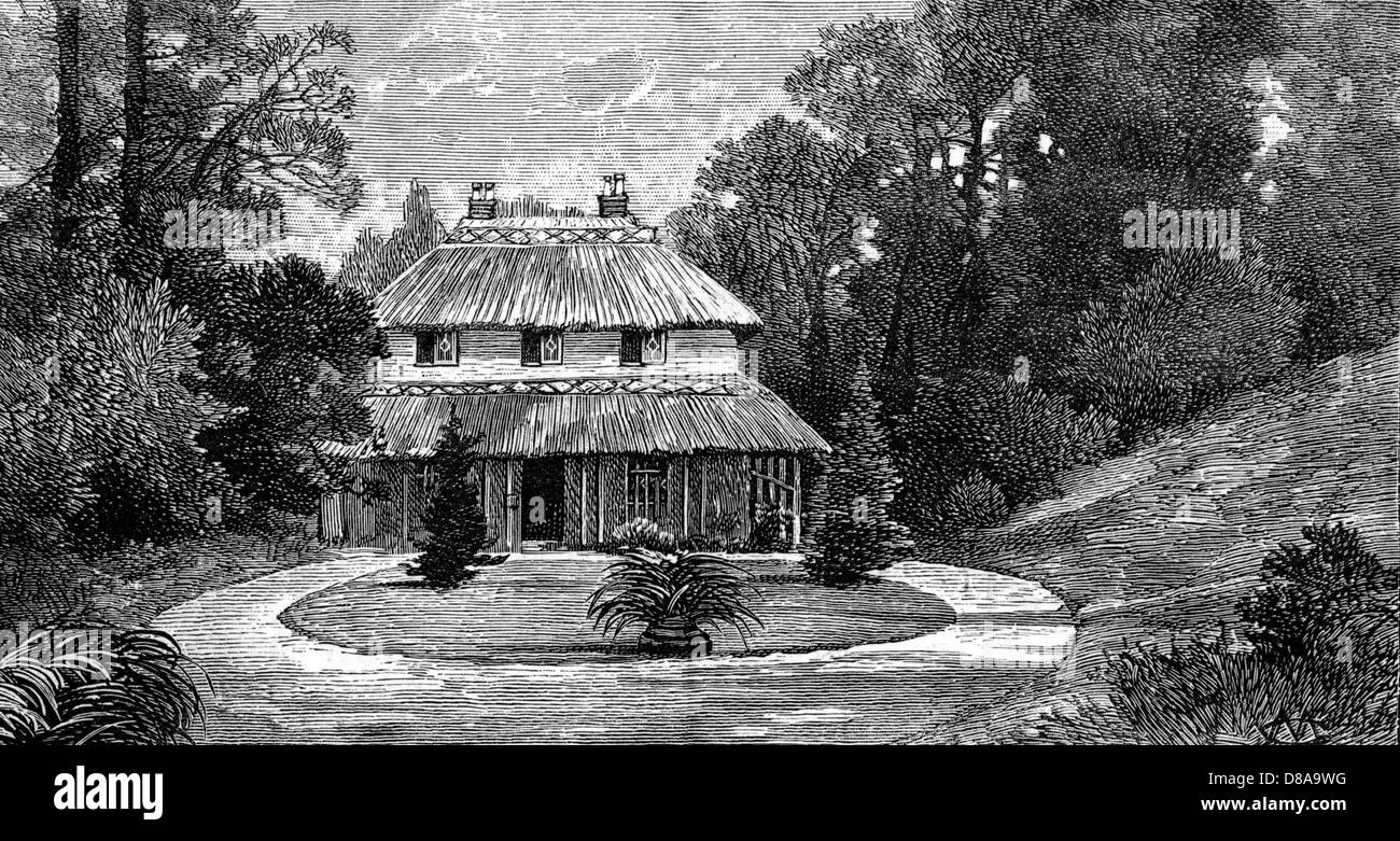 William Barnes home in Dorset, England Stock Photo - Alamy