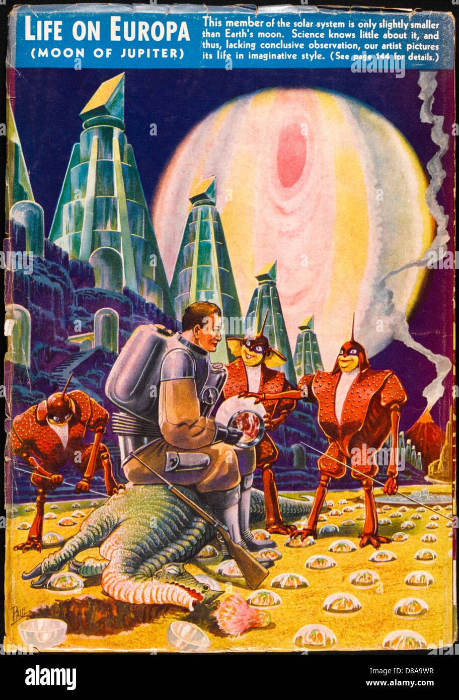 LIFE ON EUROPA Stock Photo - Alamy