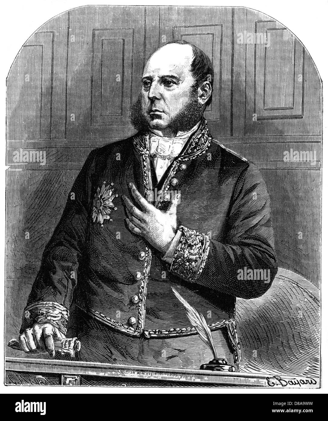 Pierre Jules Baroche Stock Photo - Alamy