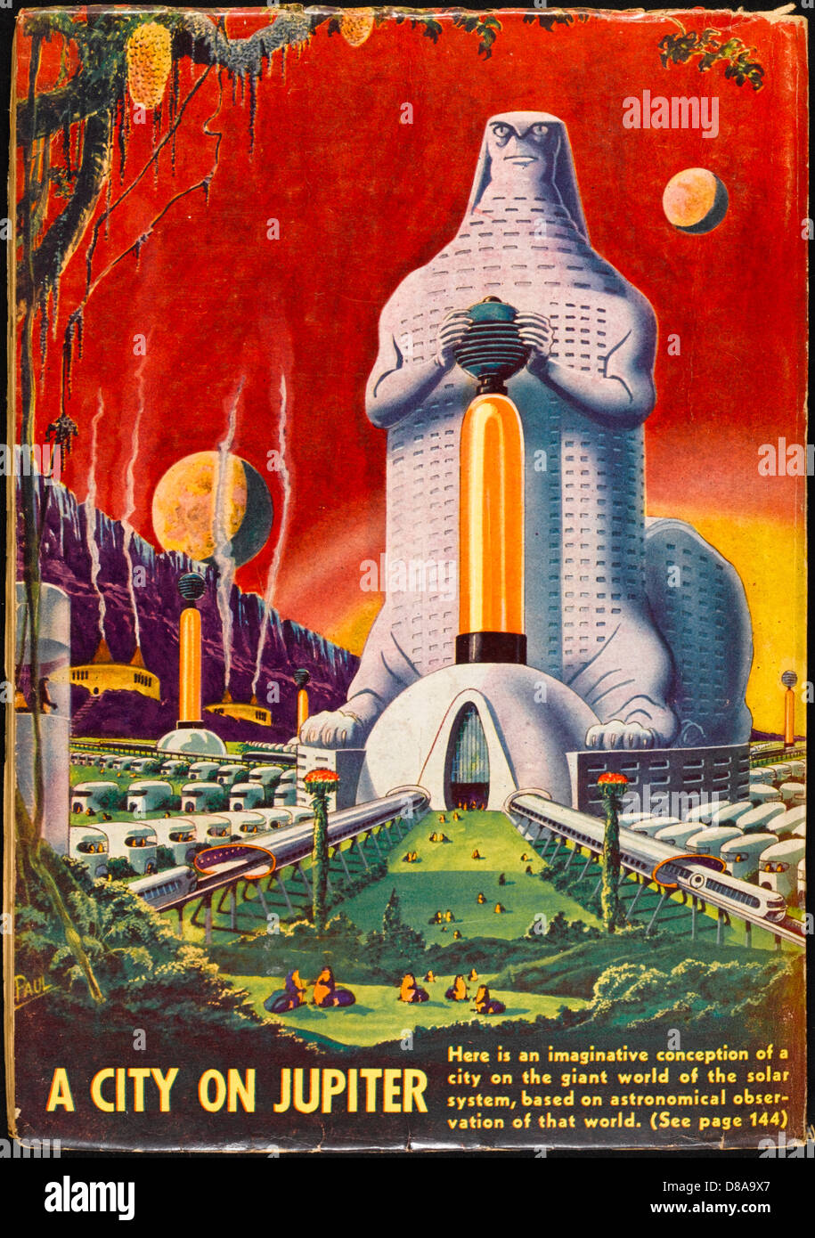 LIFE ON JUPITER Stock Photo - Alamy