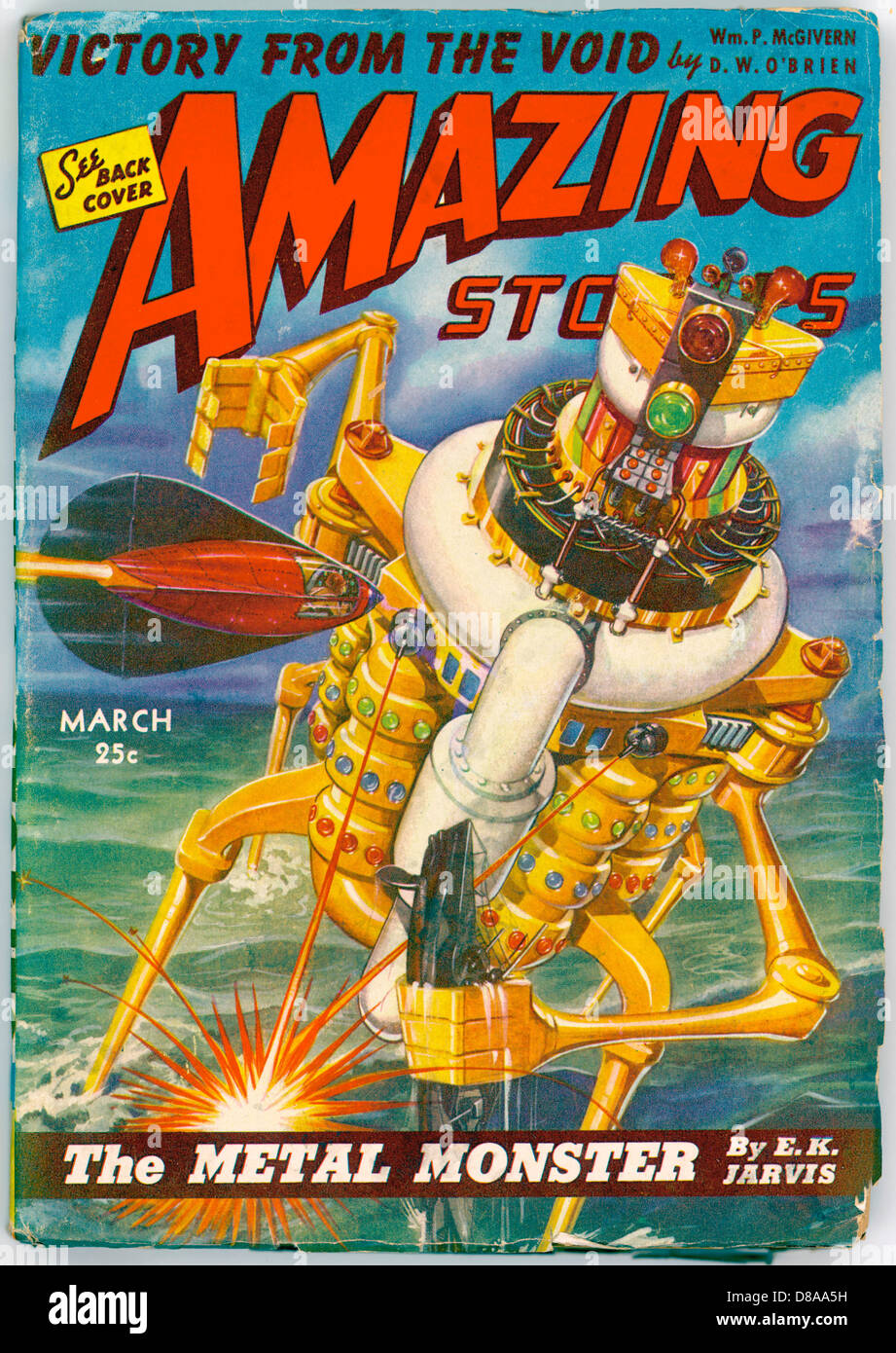 Metal Monster Machine Stock Photo - Alamy