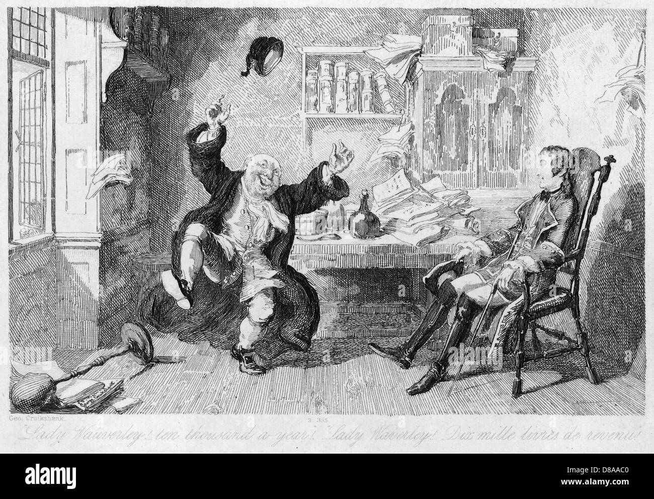 Joy in office Black and White Stock Photos & Images - Alamy