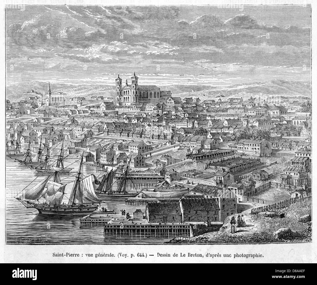 Canada birds eye view Black and White Stock Photos & Images - Alamy
