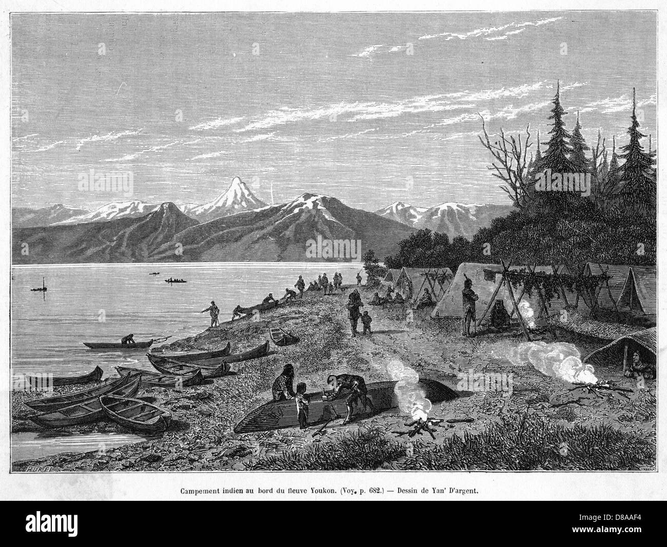 Yukon river canada Black and White Stock Photos & Images - Alamy