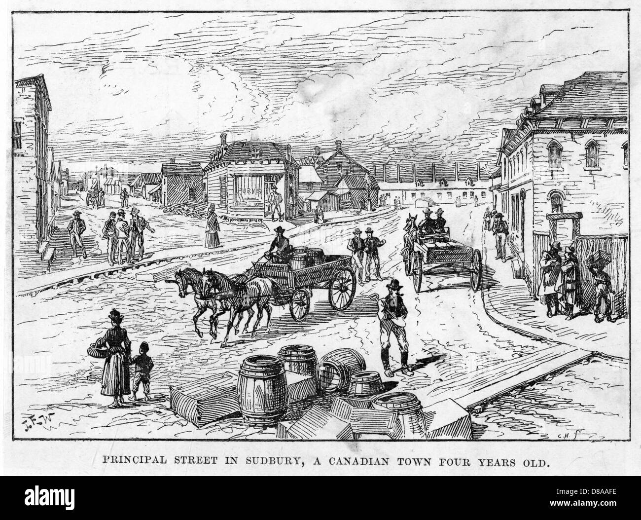 Canada 1889 hi-res stock photography and images - Alamy