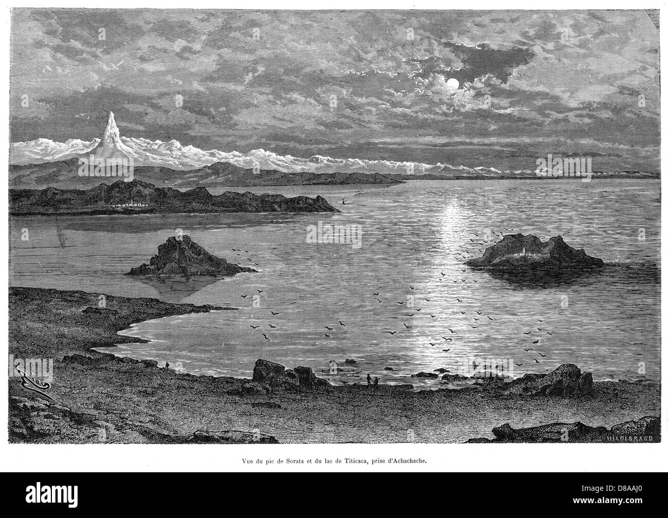 Highest lake Black and White Stock Photos & Images - Alamy