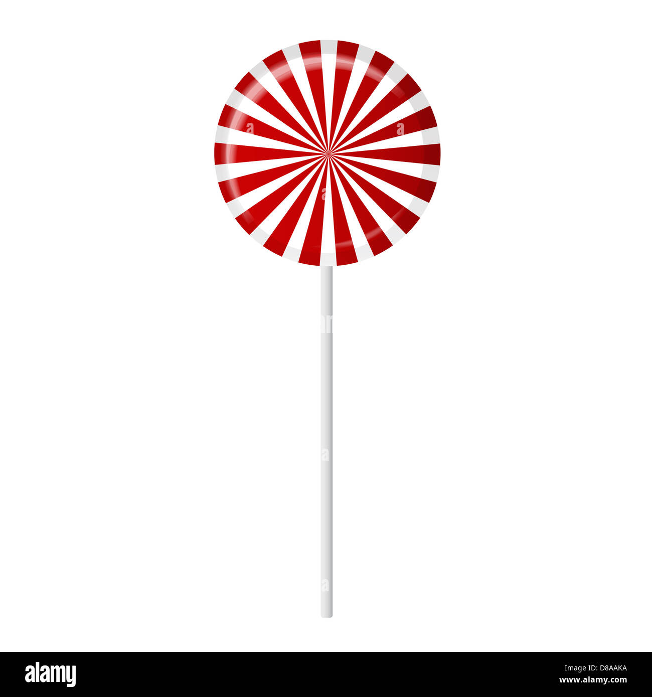 Striped candy vector illustration Stock Photo - Alamy