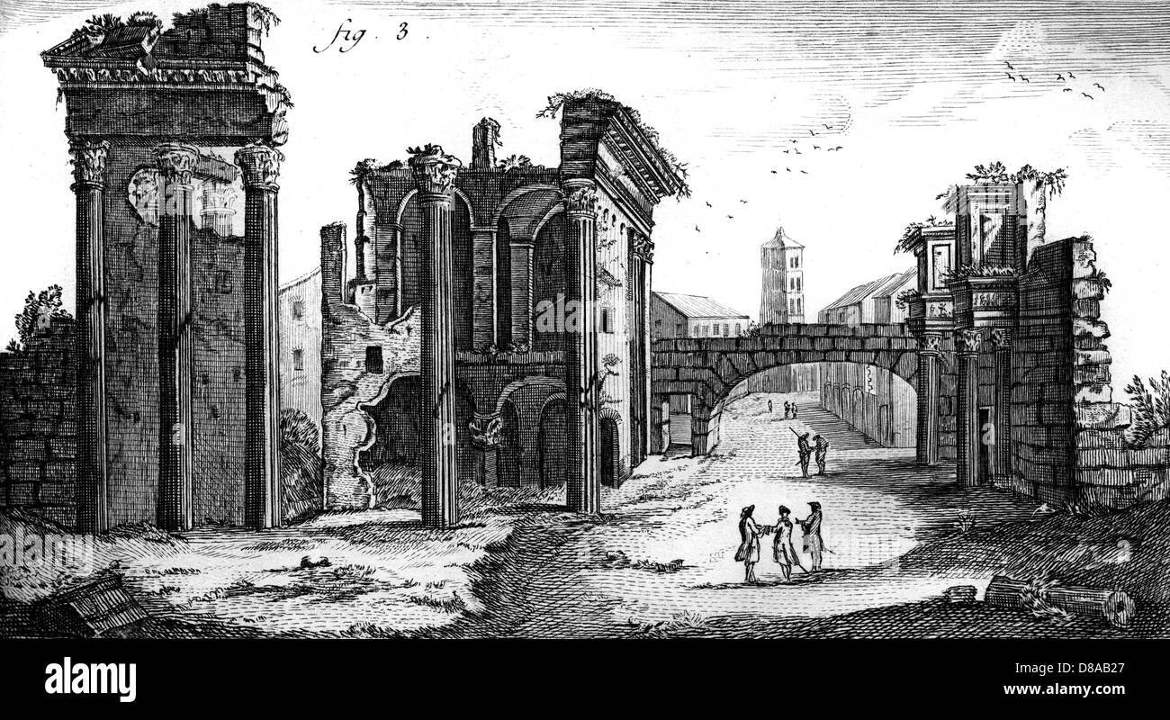 Roman forum 18th century hi-res stock photography and images - Alamy