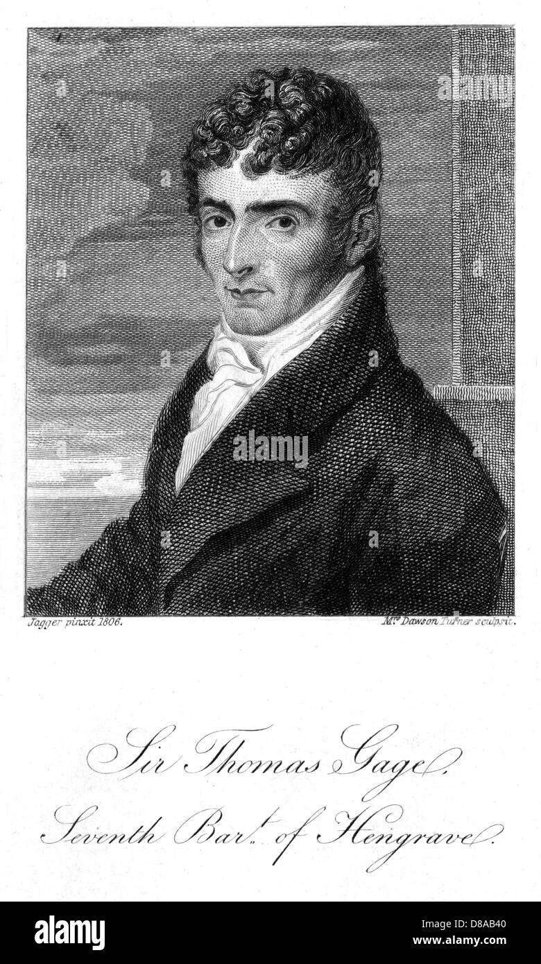Thomas gage hi-res stock photography and images - Alamy