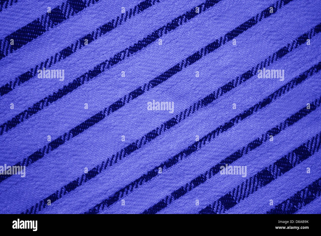 blue diagonal stripes fabric texture Stock Photo - Alamy