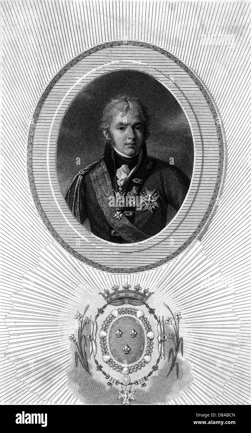 Charles ferdinand duc de berry hi-res stock photography and images - Alamy