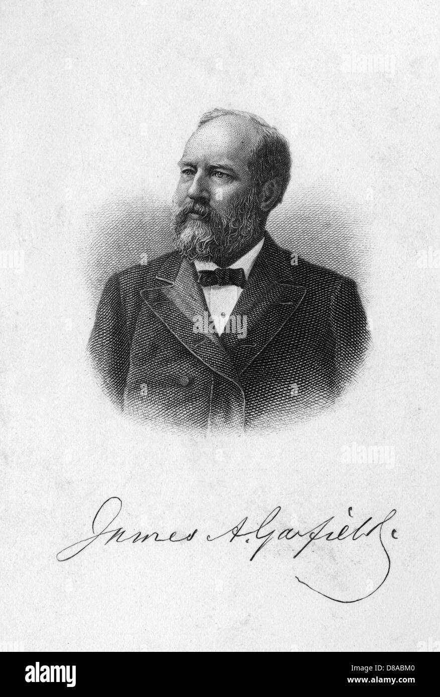 James abram garfield 1831 1881 hi-res stock photography and images - Alamy