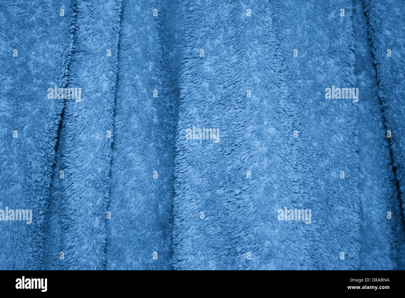 blue terry cloth bath towel texture Stock Photo - Alamy