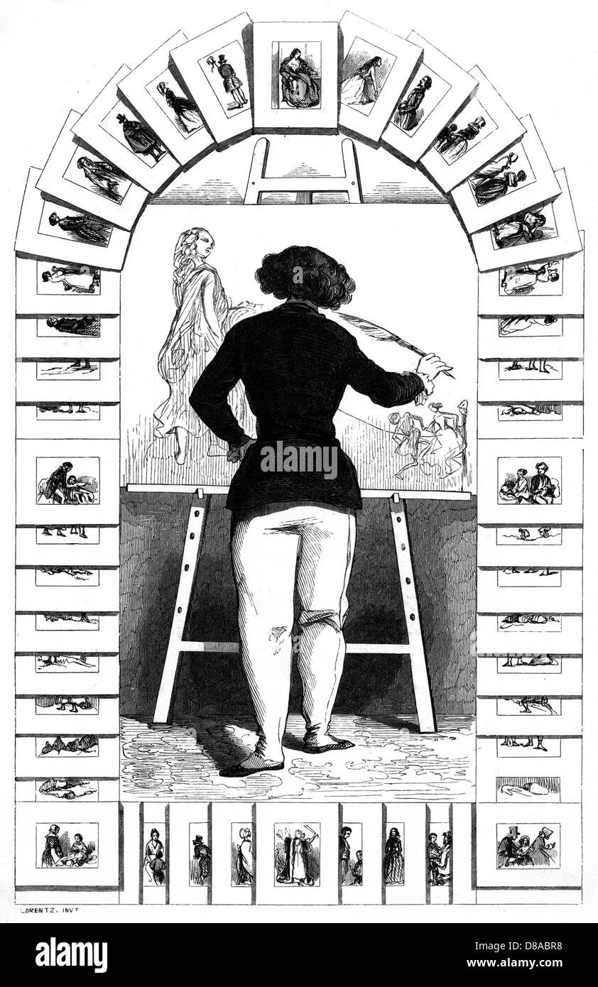 GAVARNI, French illustrator Stock Photo - Alamy