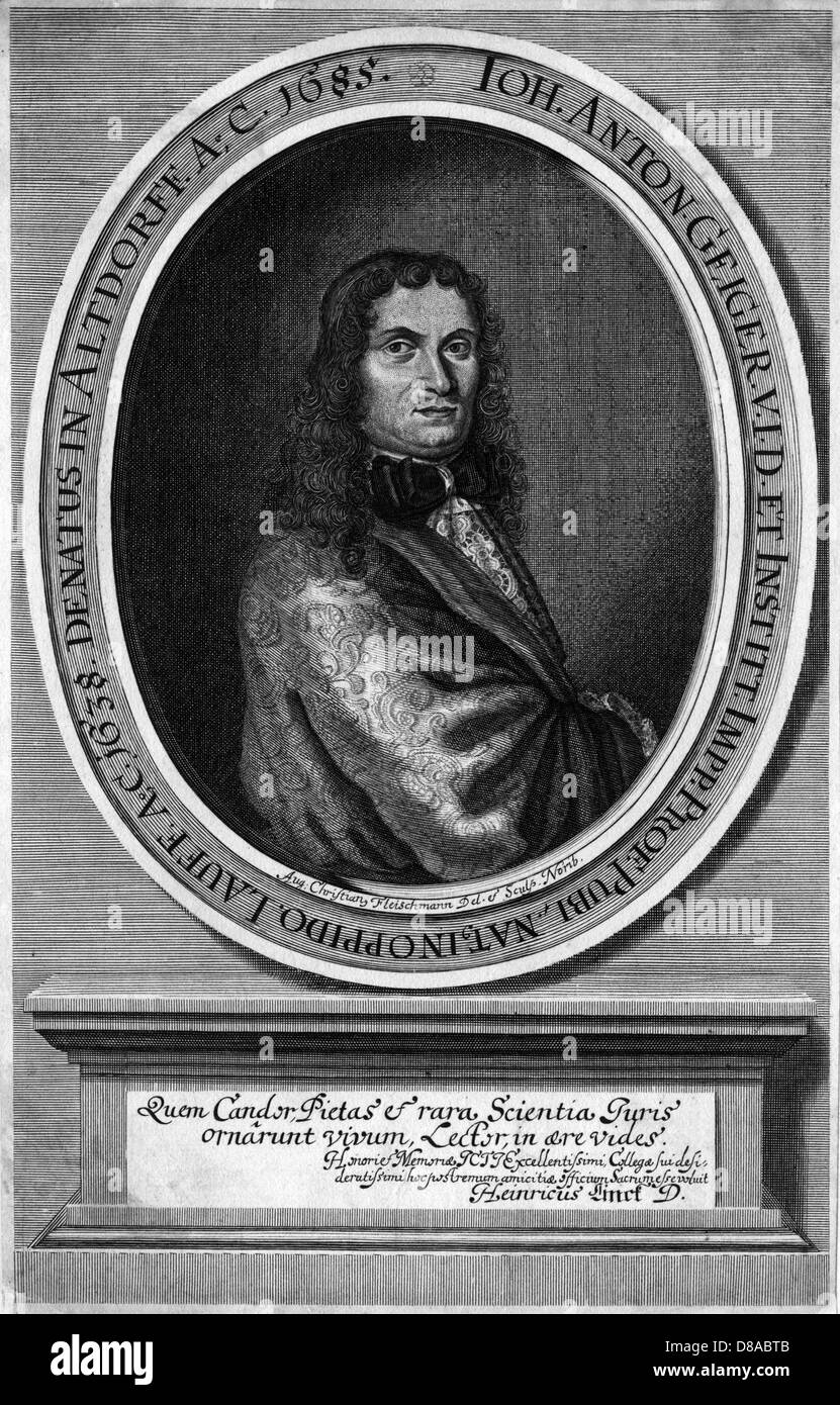 JOHANN ANT. GEIGER Stock Photo - Alamy