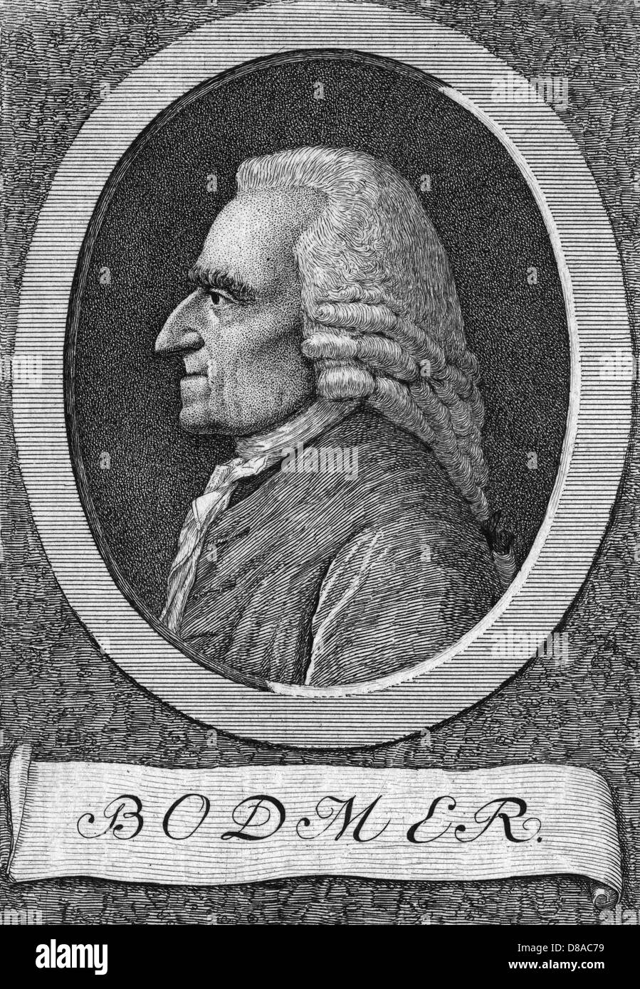 JOHANN JACOB BODMER Stock Photo - Alamy
