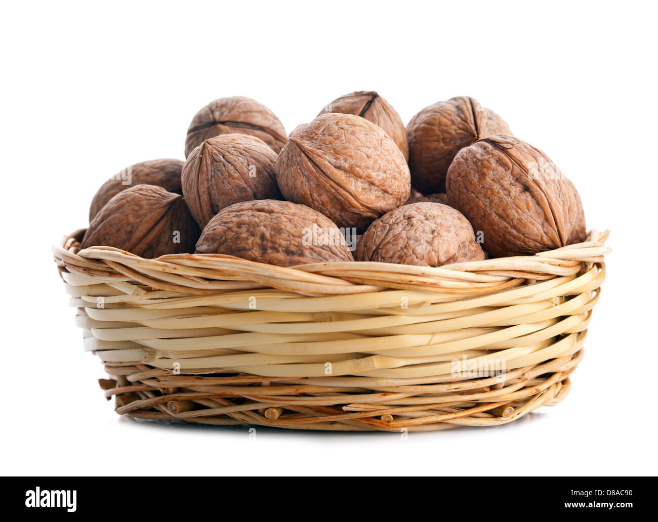 Wooden wicker full white Cut Out Stock Images & Pictures - Alamy