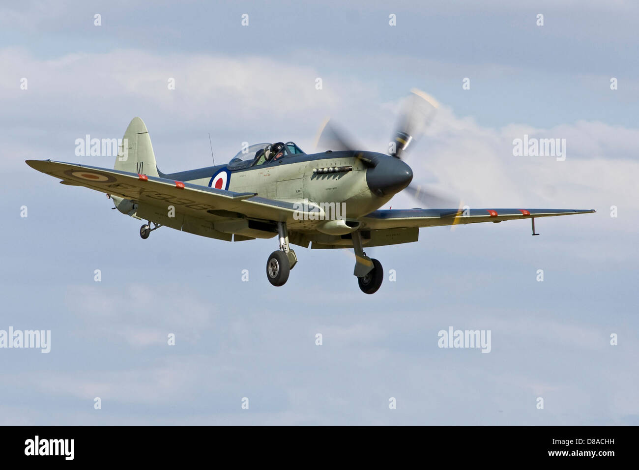 Royal Navy Supermarine Seafire WW2 Vintage Fighter at Flying Legends ...