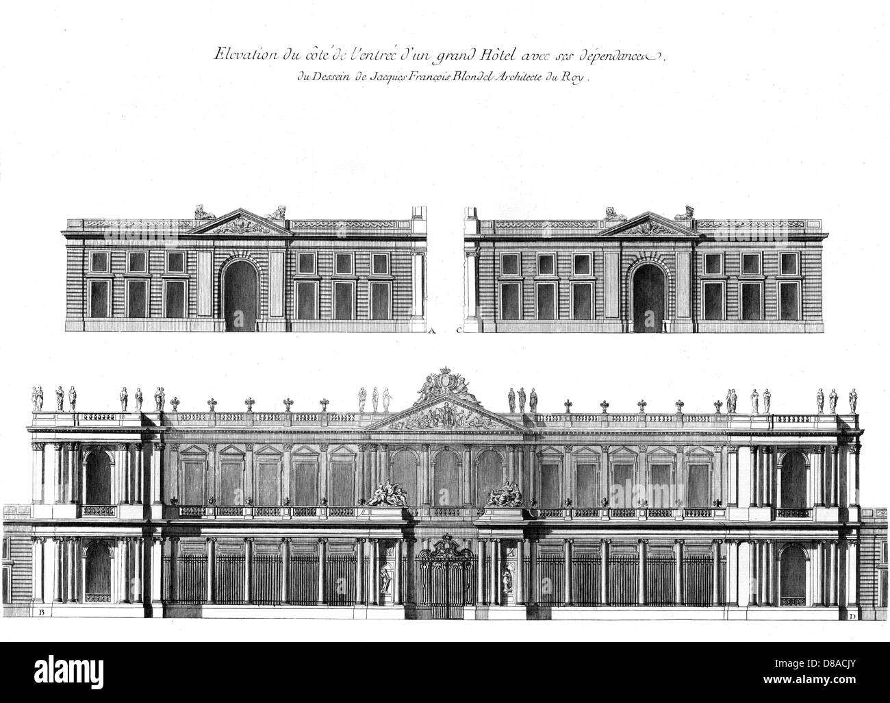 18th century hotel Cut Out Stock Images & Pictures - Alamy