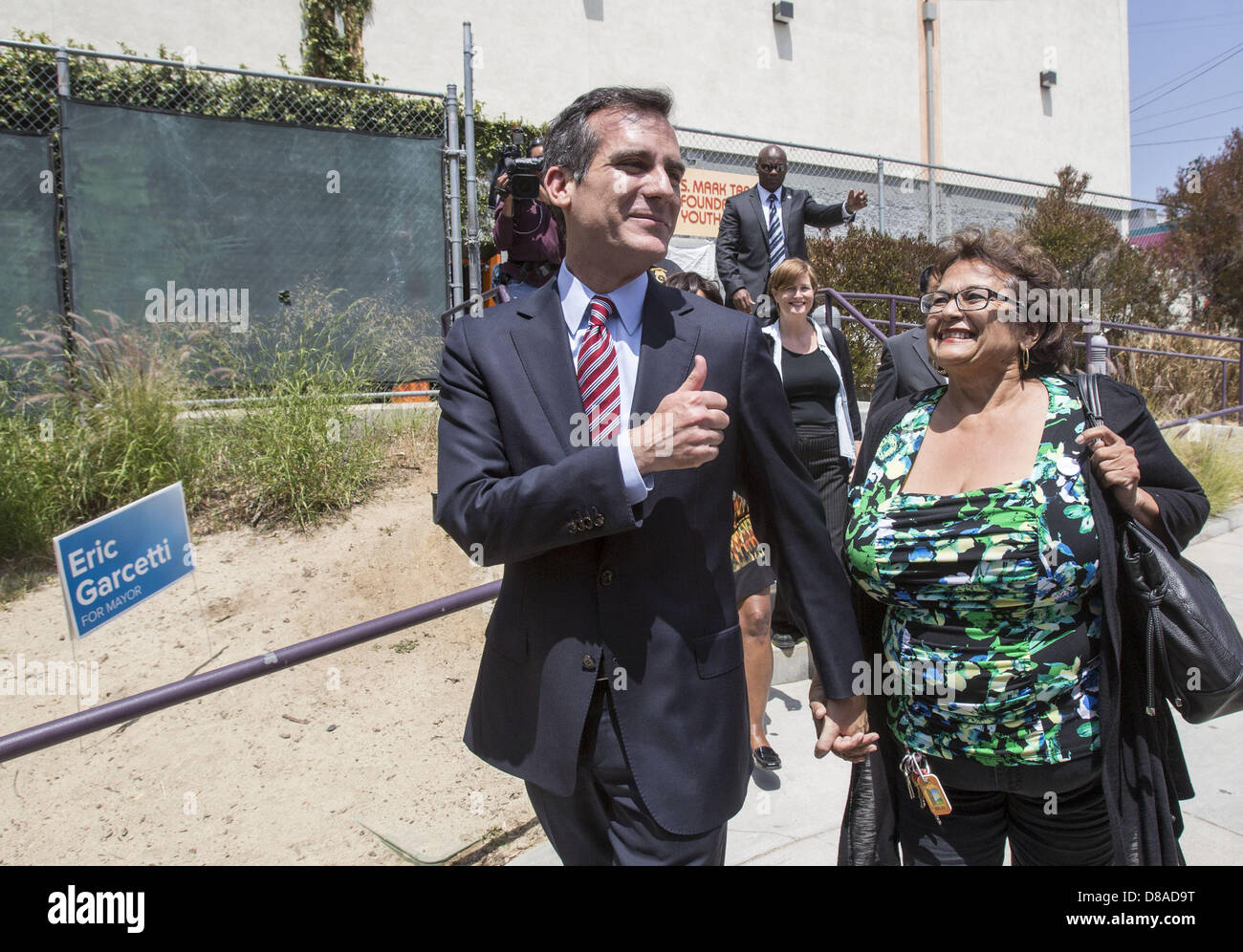 May 22, 2013 - Los Angeles, California, U.S - Los Angeles Mayor-elect ...