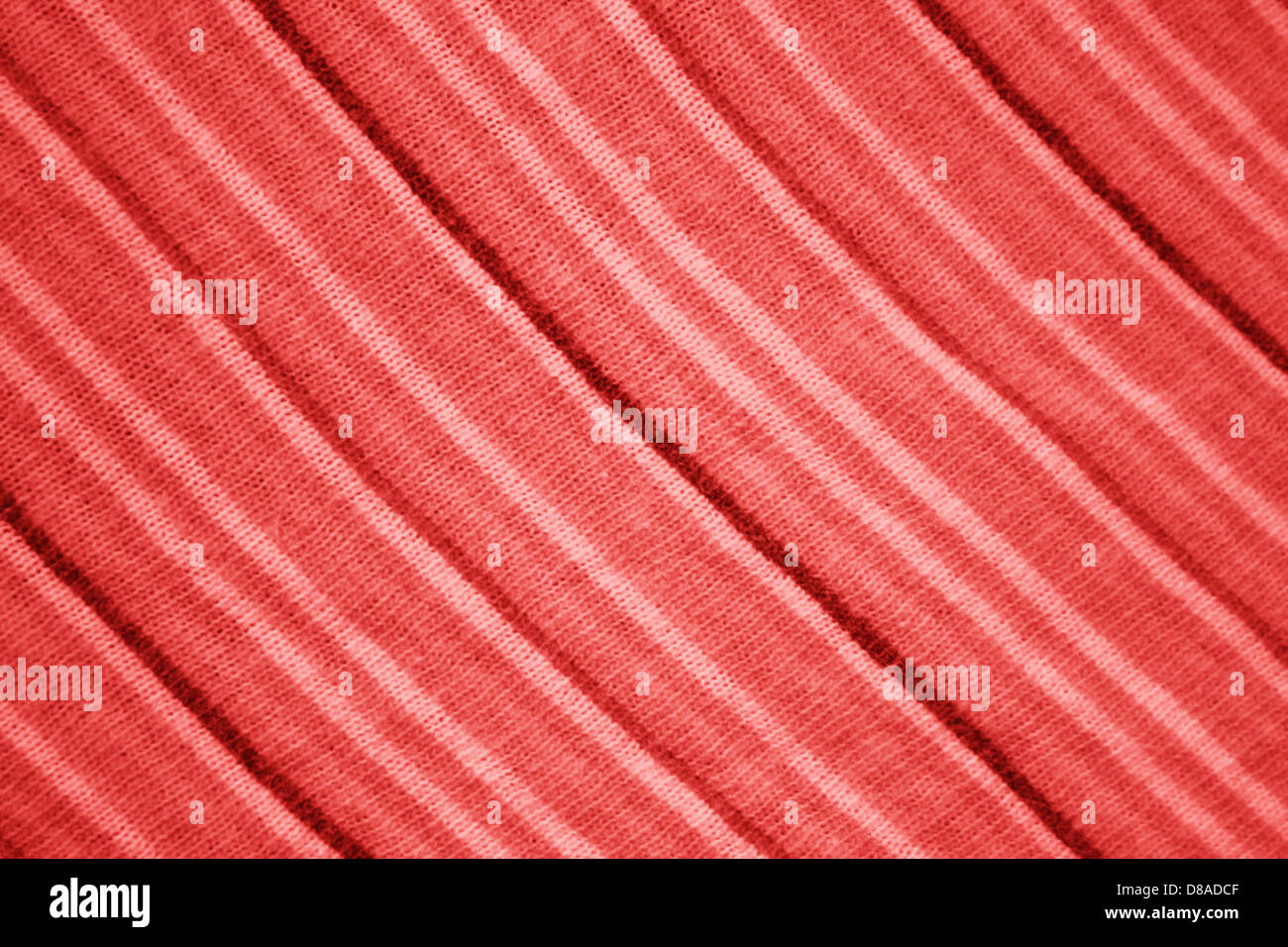 diagonally striped red knit fabric texture Stock Photo - Alamy