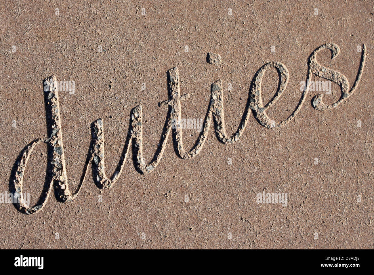 An image illustrating the concept of 'duties', which may include ...