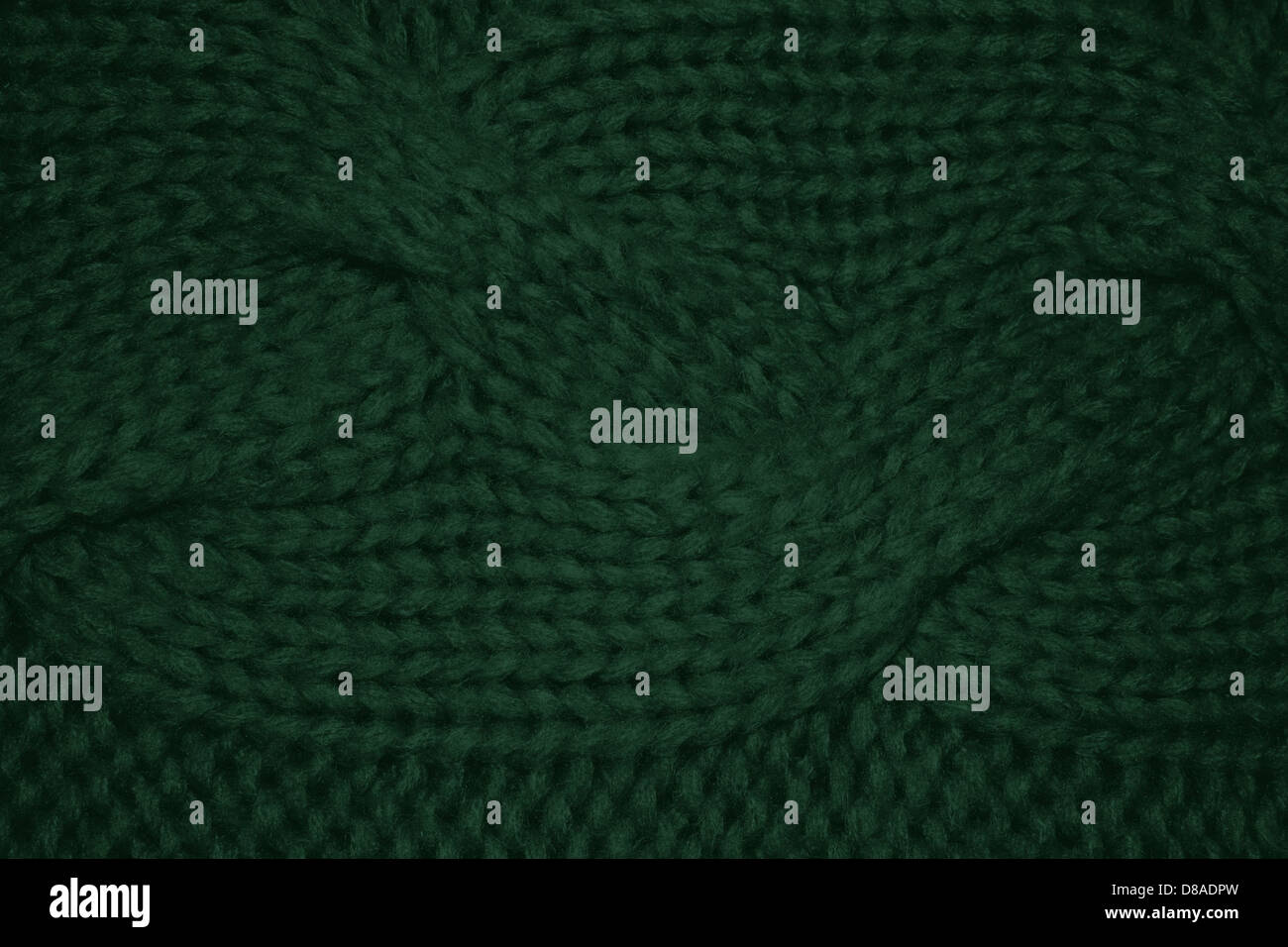 forest green cable knit pattern texture Stock Photo - Alamy