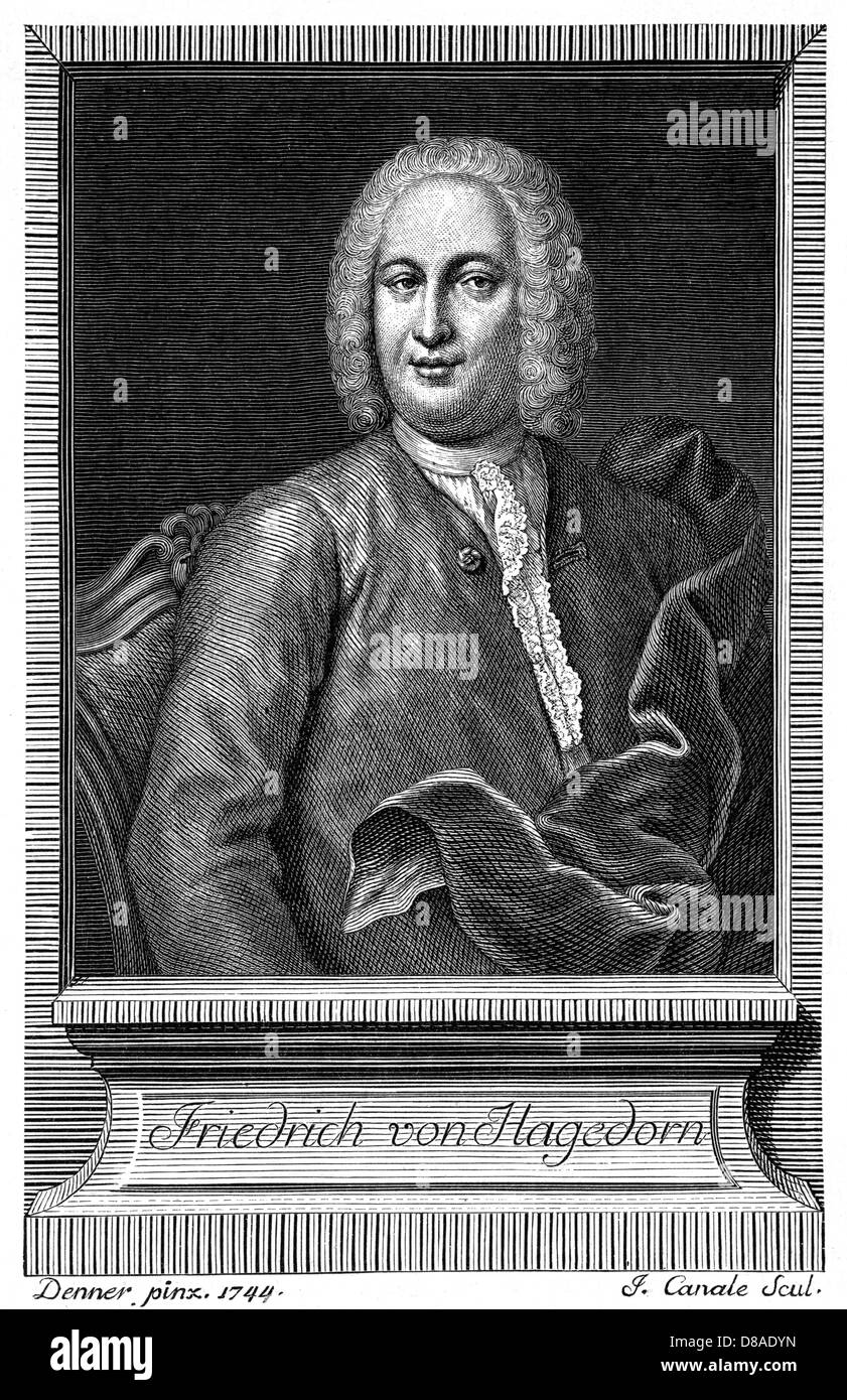 FRIEDRICH V HAGEDORN - 3 Stock Photo - Alamy