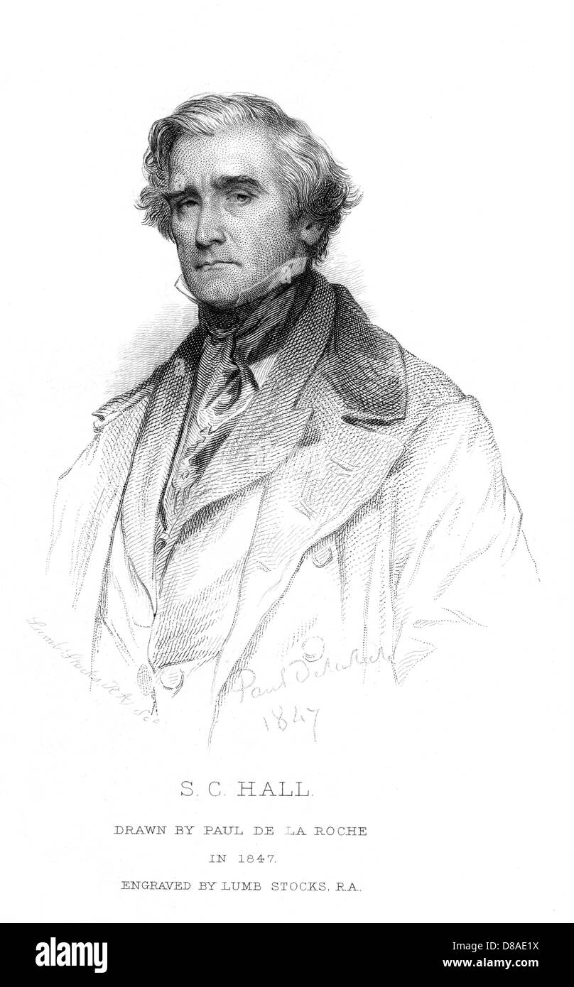 SAMUEL CARTER HALL Stock Photo - Alamy