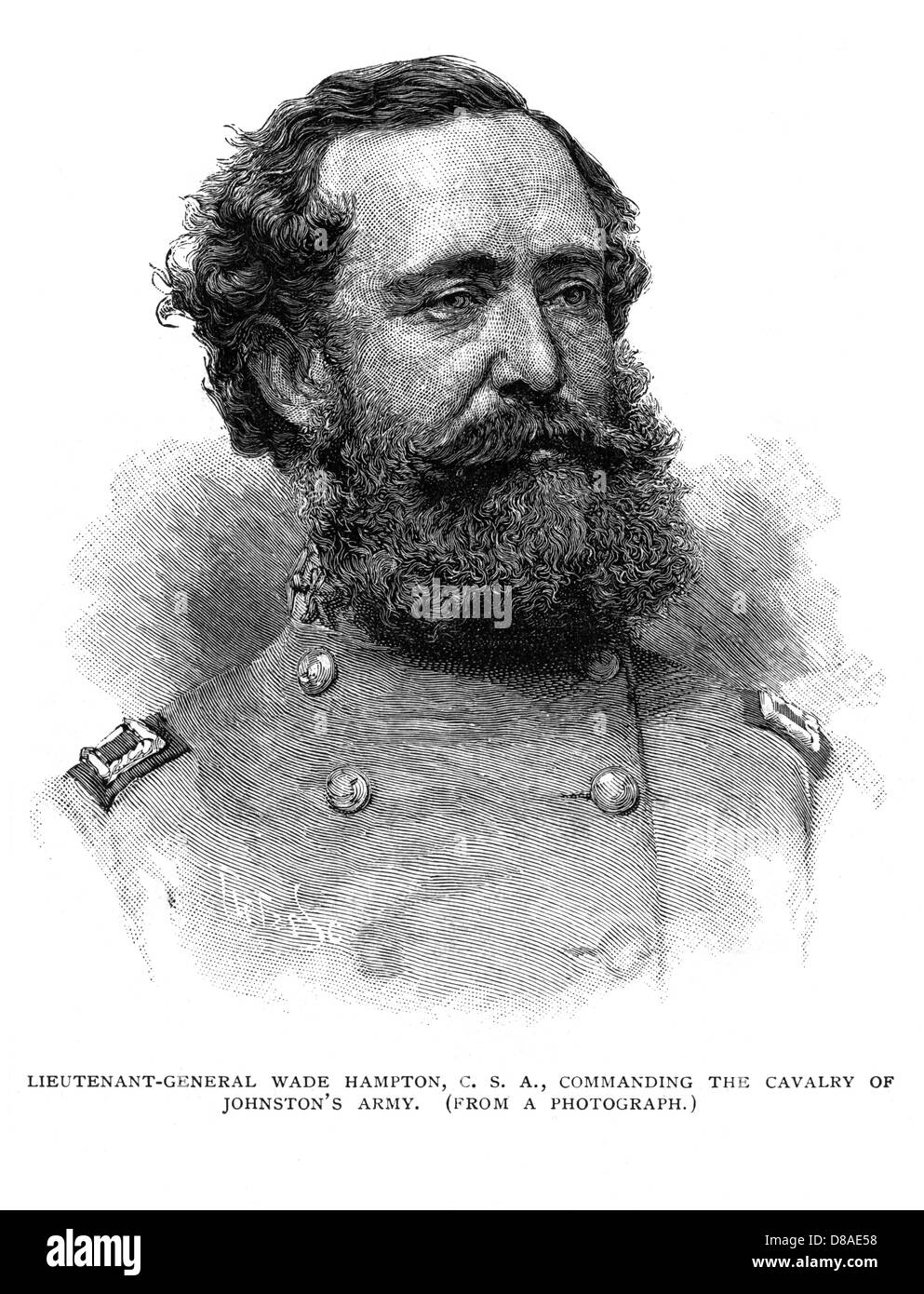 Wade hampton general Cut Out Stock Images & Pictures - Alamy