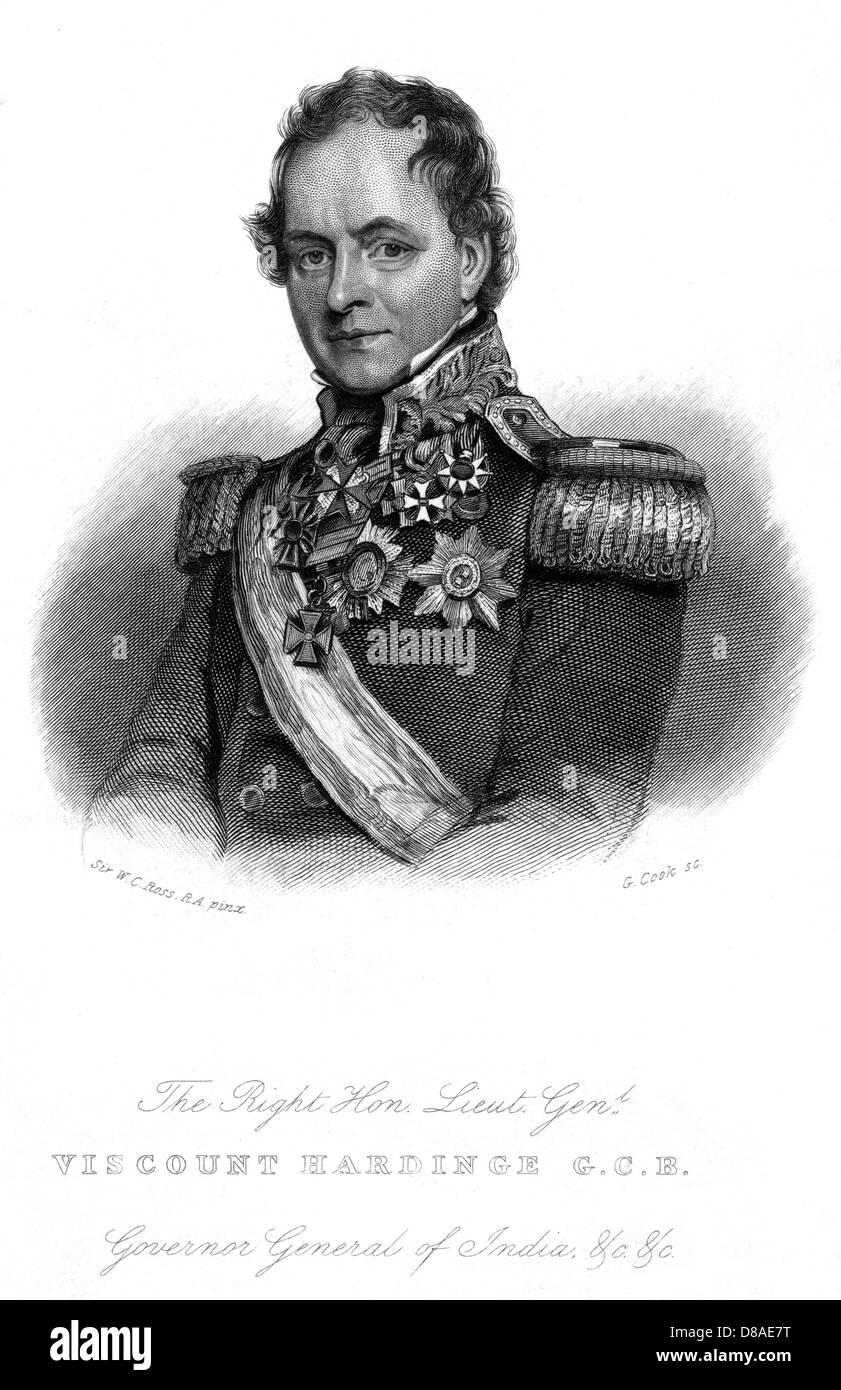 HENRY VISCOUNT HARDINGE Stock Photo - Alamy