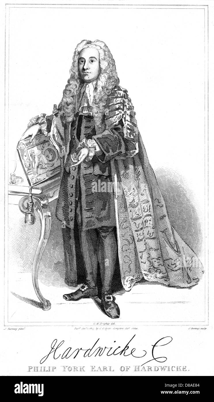 Lord chancellor hardwicke hi-res stock photography and images - Alamy