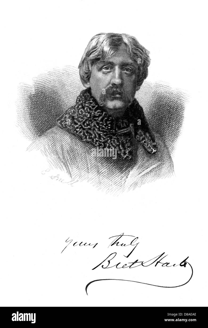 BRET HARTE - 4 Stock Photo - Alamy
