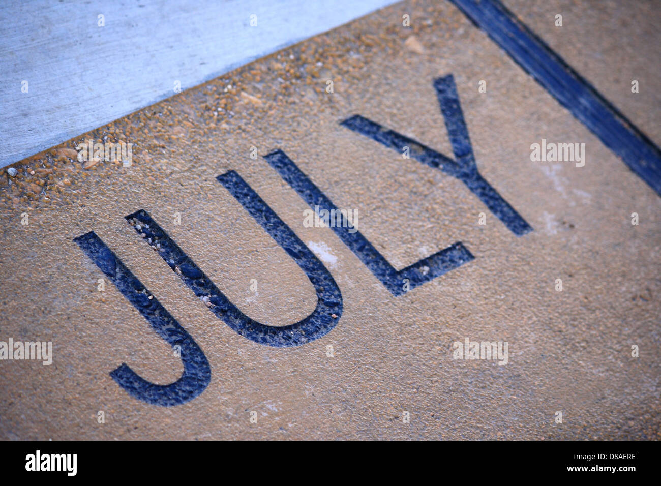 The image represents the month of July, typically characterized by warm ...