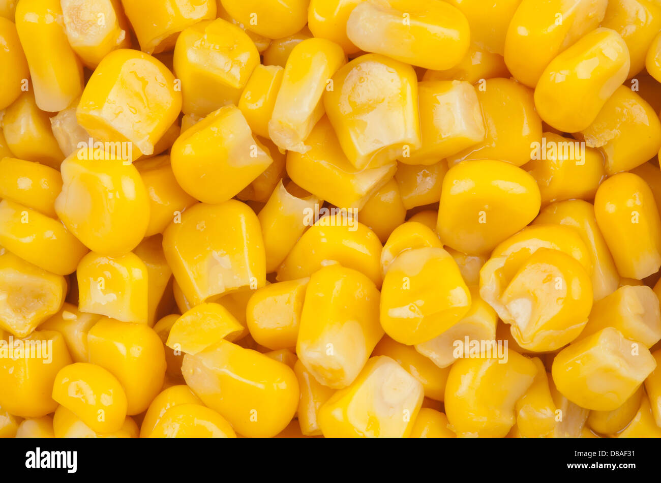 Raw canned corn texture wallpaper Stock Photo - Alamy