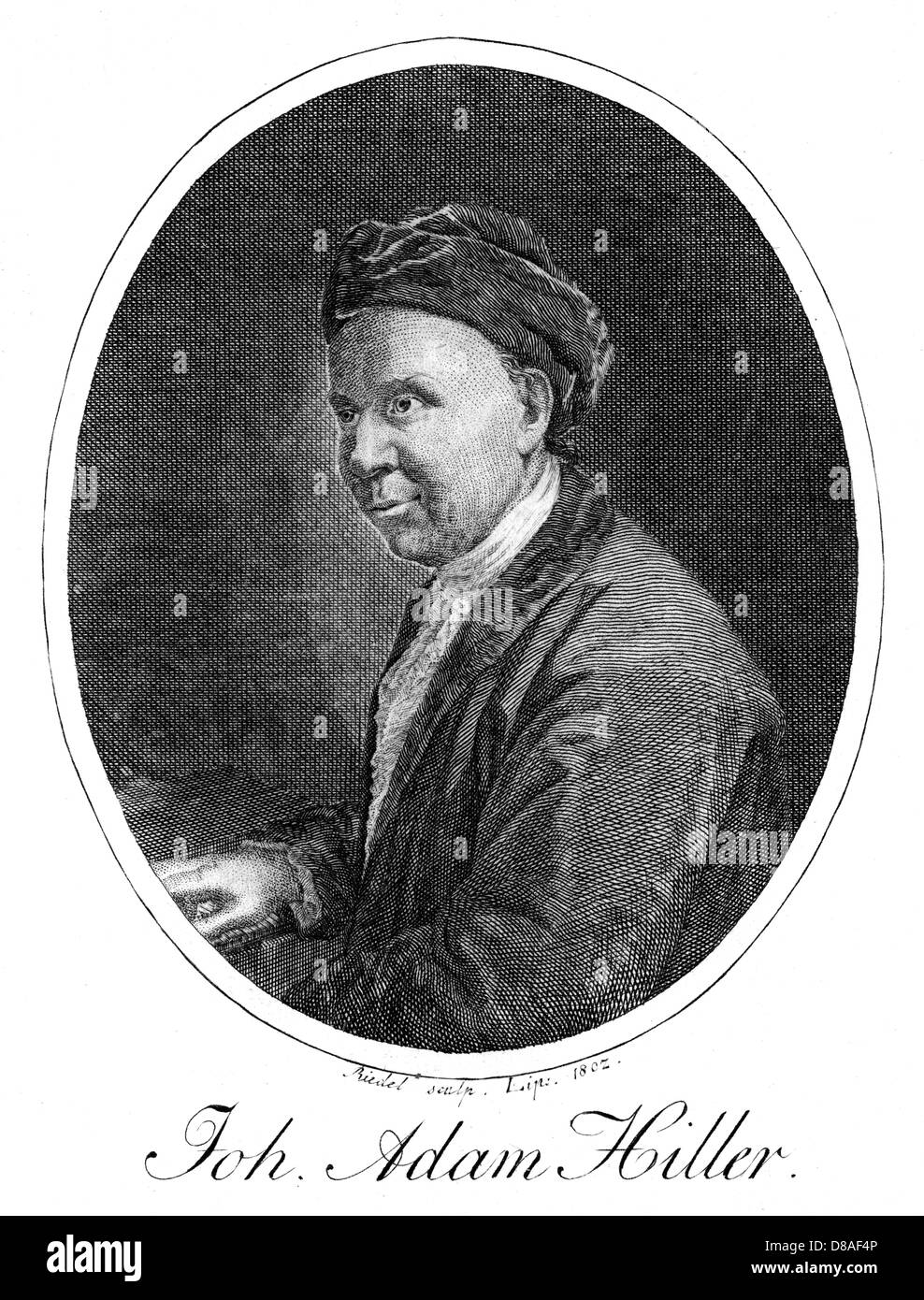 JOHANN ADAM HILLER Stock Photo - Alamy
