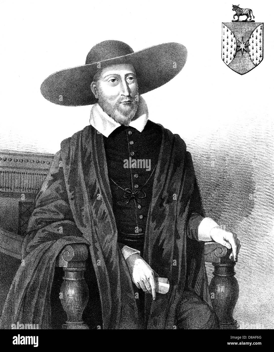 Sir James Hobart Stock Photo - Alamy