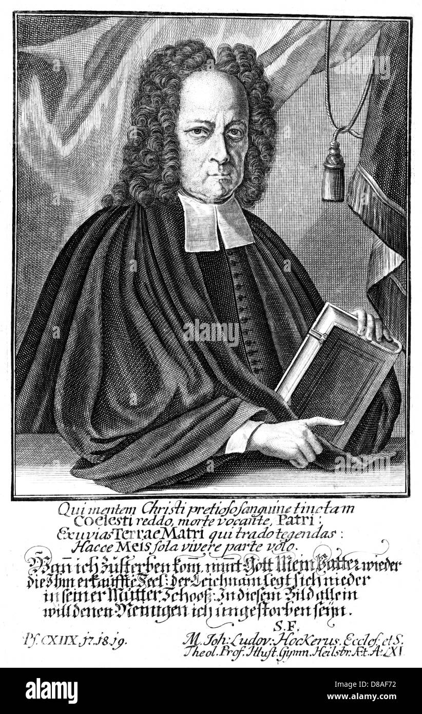 JOHANN LUDWIG HOCKER Stock Photo - Alamy