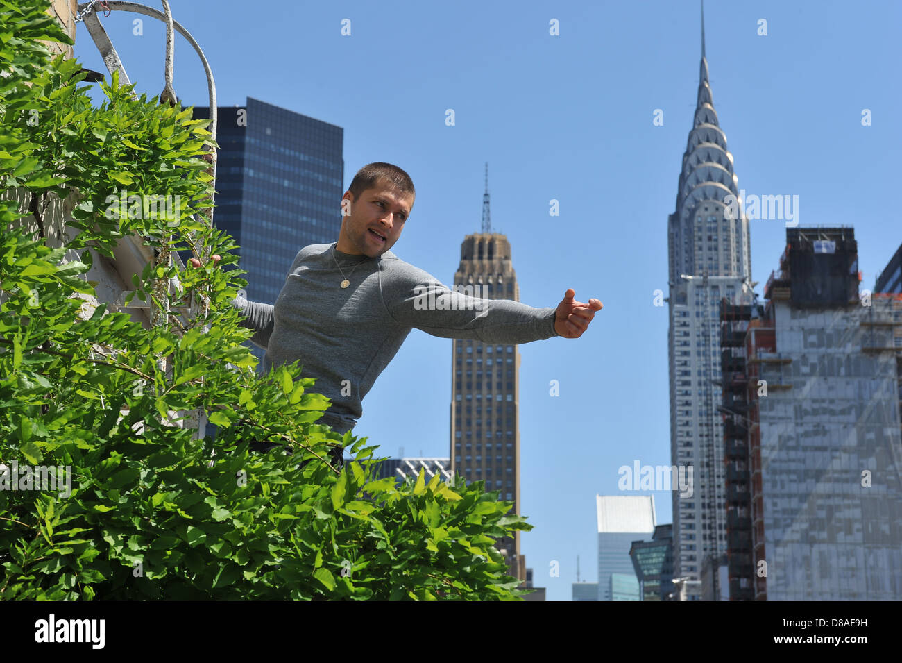 Male actor head shot showing action movie character Stock Photo - Alamy