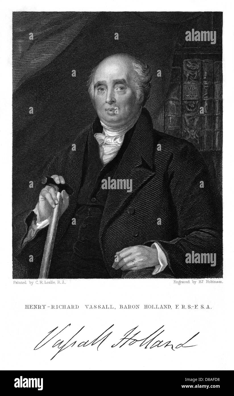 HENRY BARON HOLLAND Stock Photo - Alamy