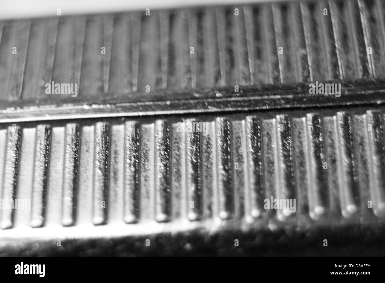 Ridged surface texture Black and White Stock Photos & Images - Alamy