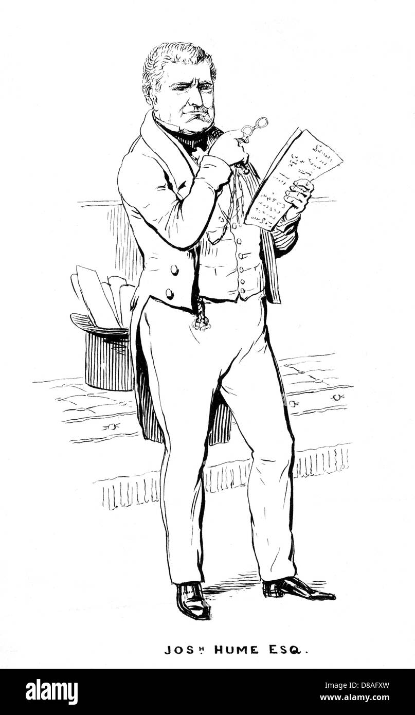 JOSEPH HUME - 5 Stock Photo - Alamy