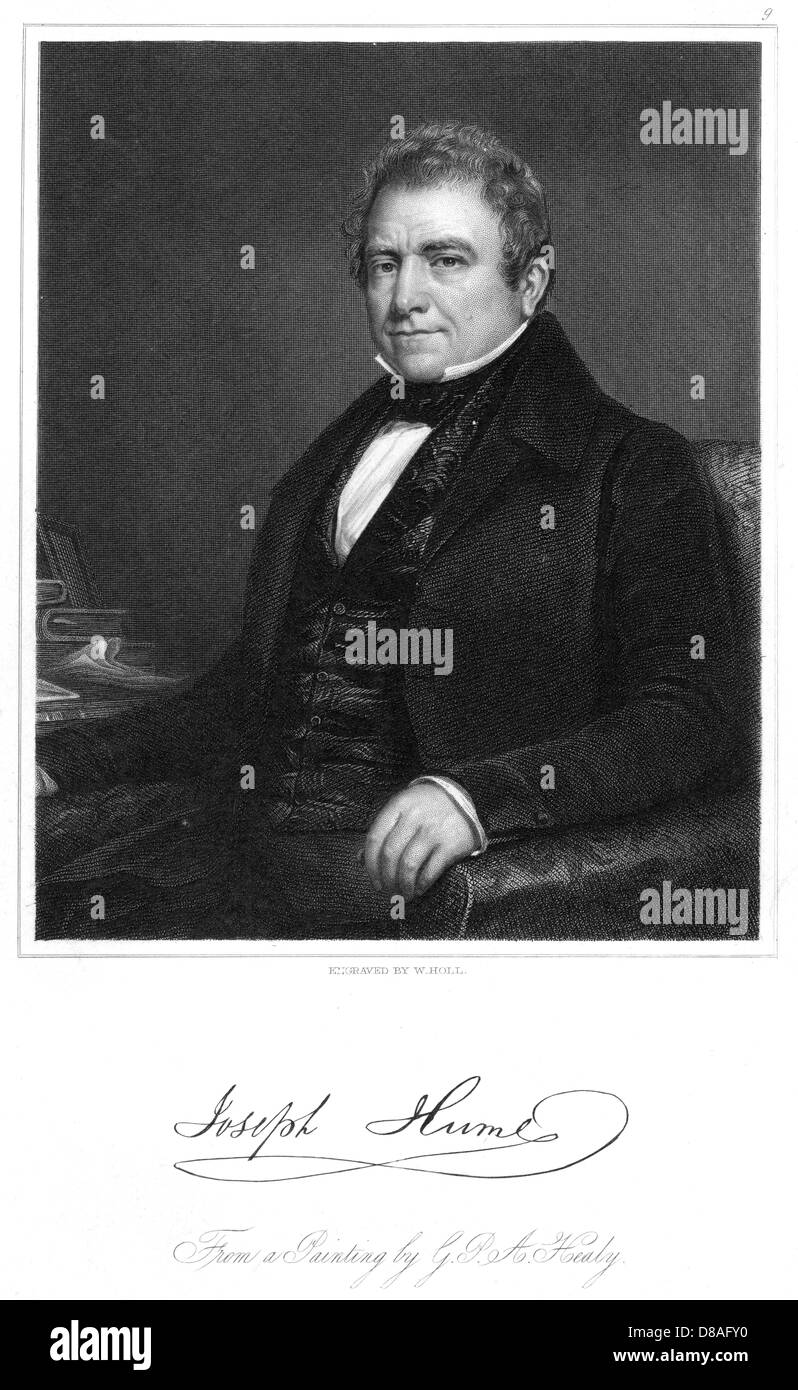 Joseph hume hi-res stock photography and images - Alamy