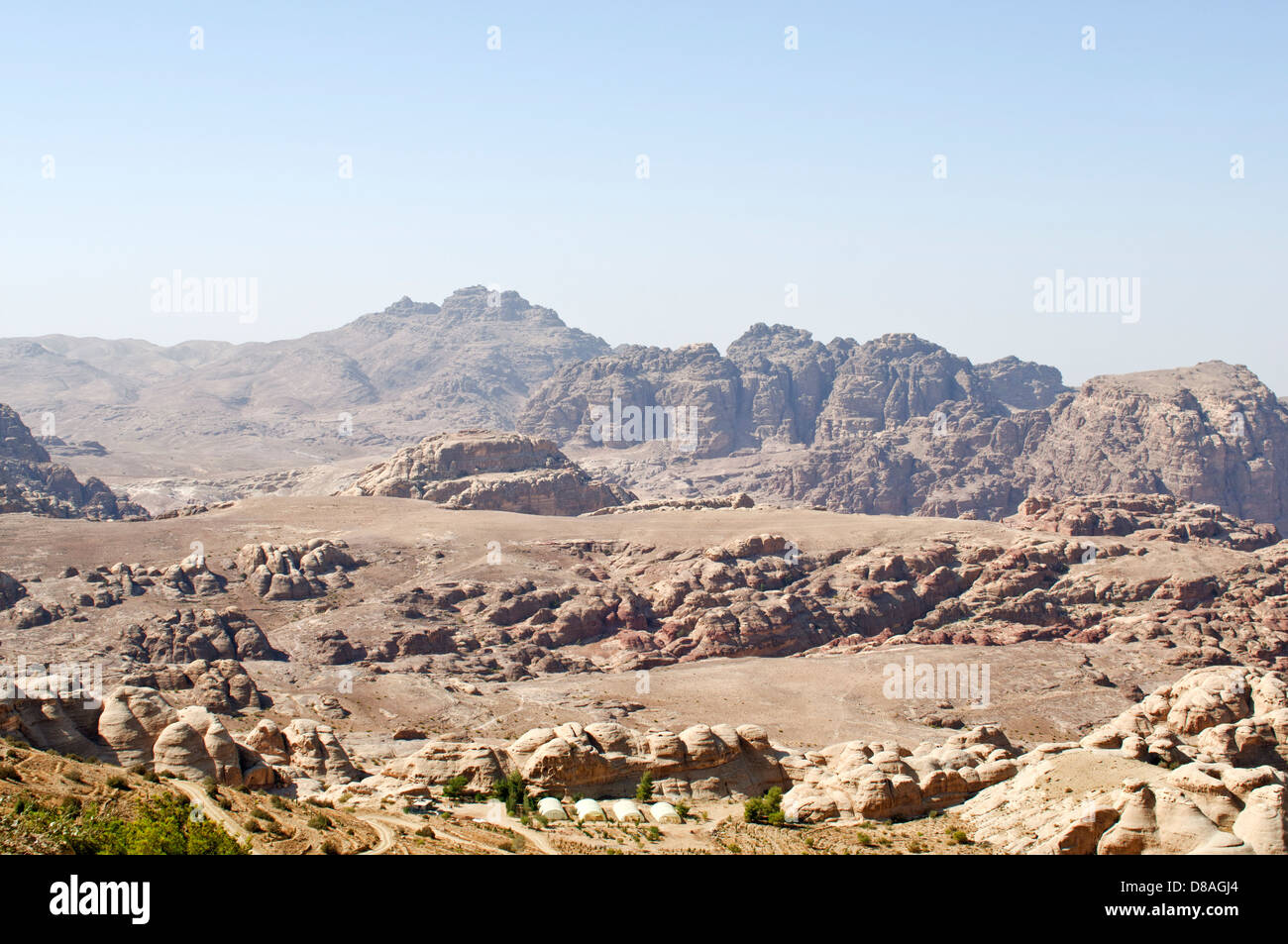 Ancient rock formation in Petra, Jordan Stock Photo - Alamy