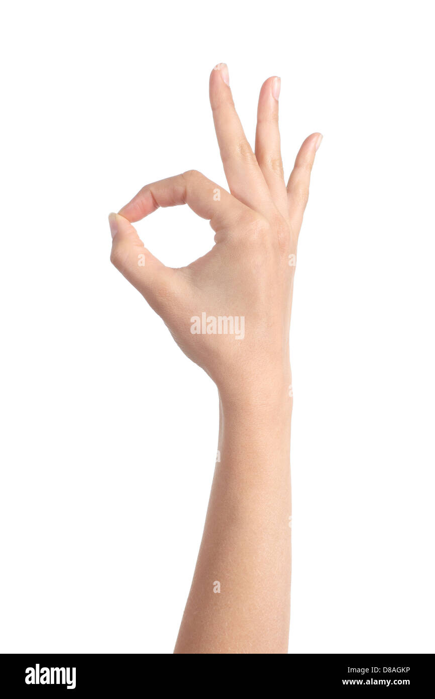 Hand signs ok hi-res stock photography and images - Alamy